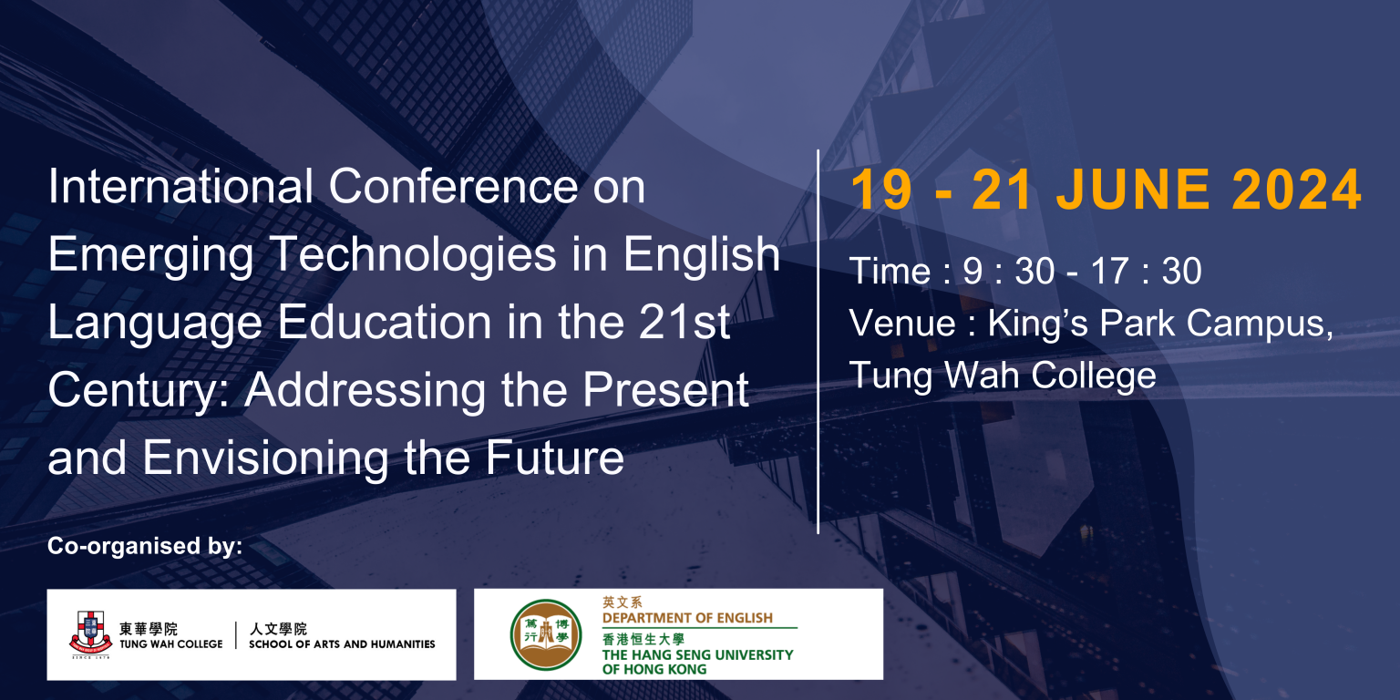 International Conference on Emerging Technologies in English Language ...
